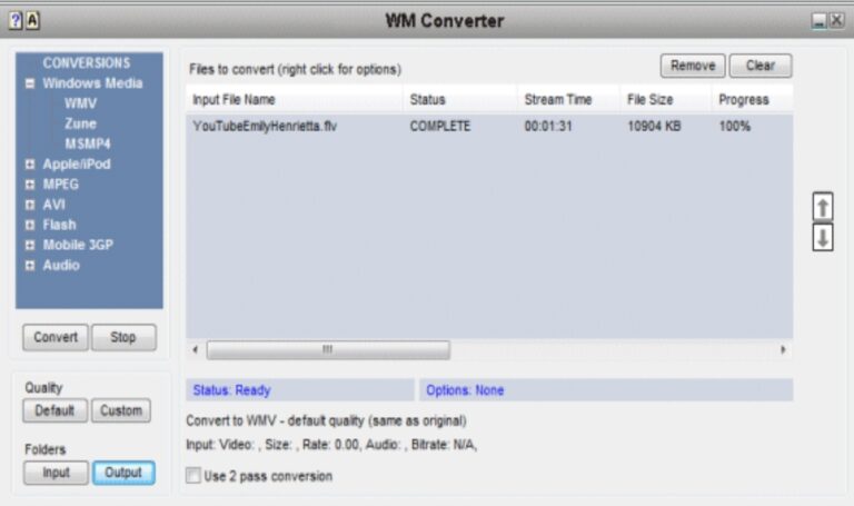 WM Converter - Audio/Video File Conversion Within WM Recorder - All ...